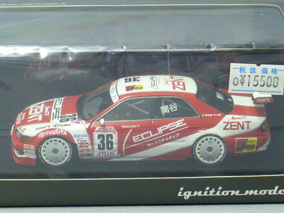 ZENT ECLIPSE チェイサー No.36 1997年 JTCC [ミニカーショップ ゼロクラフト]